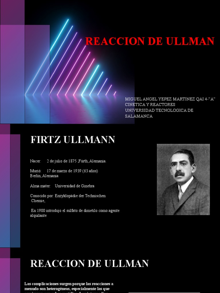 Reaccion de Ullmann | PDF