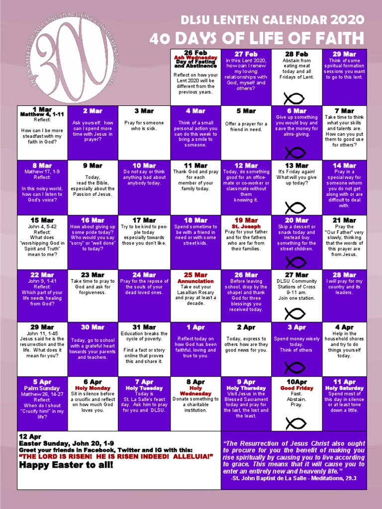 Lenten Reflections for Catholics | PDF | Lent | Prayer