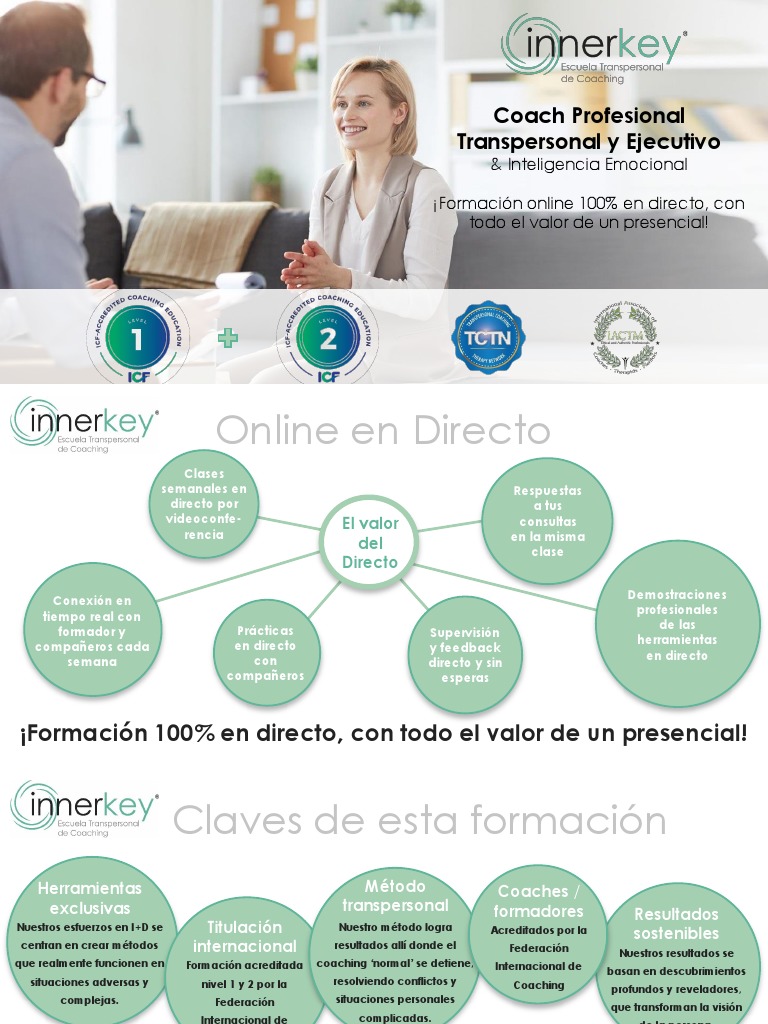 Coach Transpersonal Profesional | PDF | Las emociones | Experiencia ...