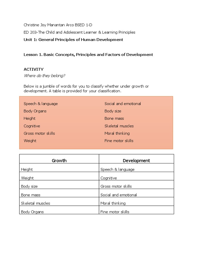 Arco - Unit 1 | PDF | Learning | Thought