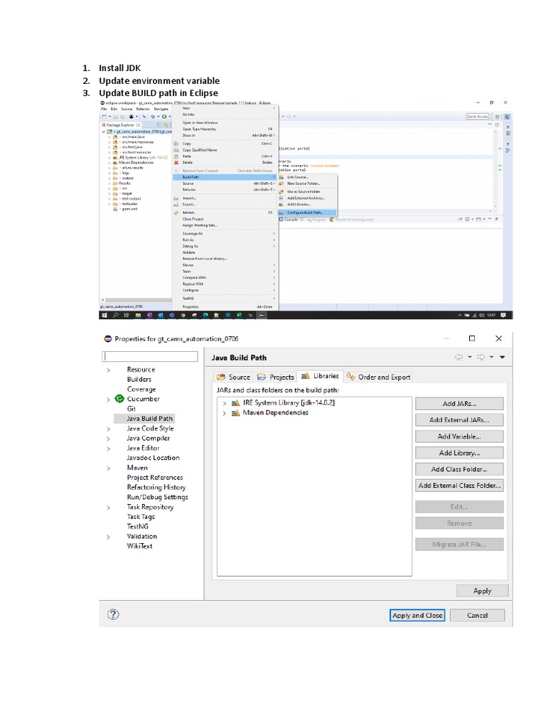 Eclipse Setup | PDF | Computer Data | Computer Programming