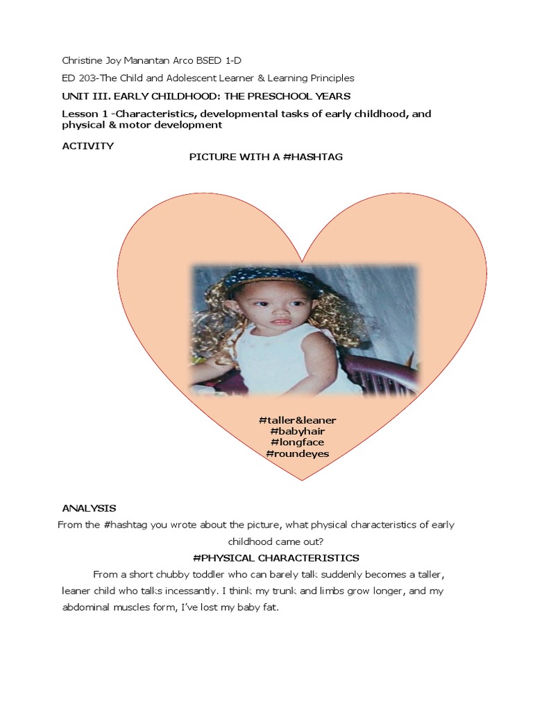 Early Childhood Development Insights | PDF | Parenting | Childhood