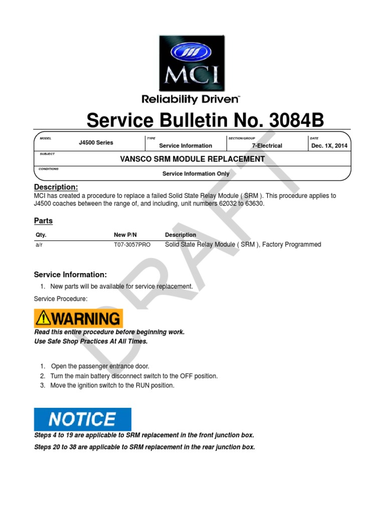 3084B SRM Module Replacement | PDF | Electrical Connector | Electrical ...