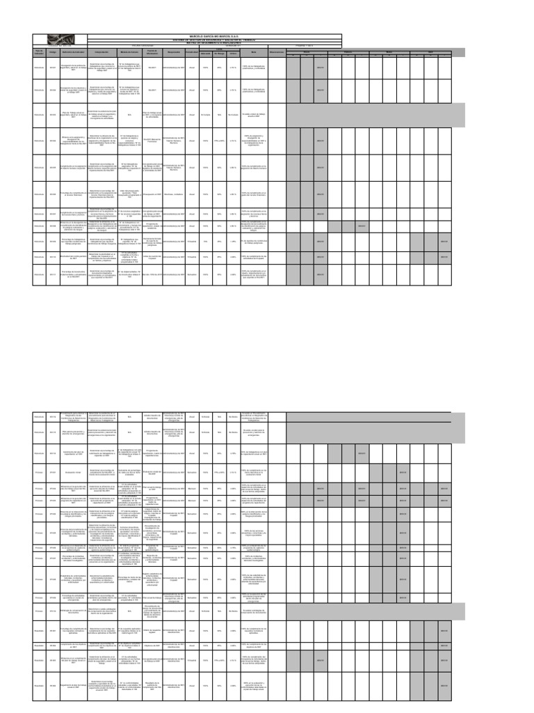 Mt-sst-06 Matriz Seguimiento A Indicadores SG-SST | PDF | Ciencias de la Salud