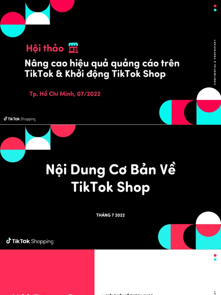 TikTok Workshop - Part II - TikTok Shop | PDF
