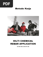 Cara Pemasangan Anchor (Angkur) - Chemical Anchor Indonesia | PDF