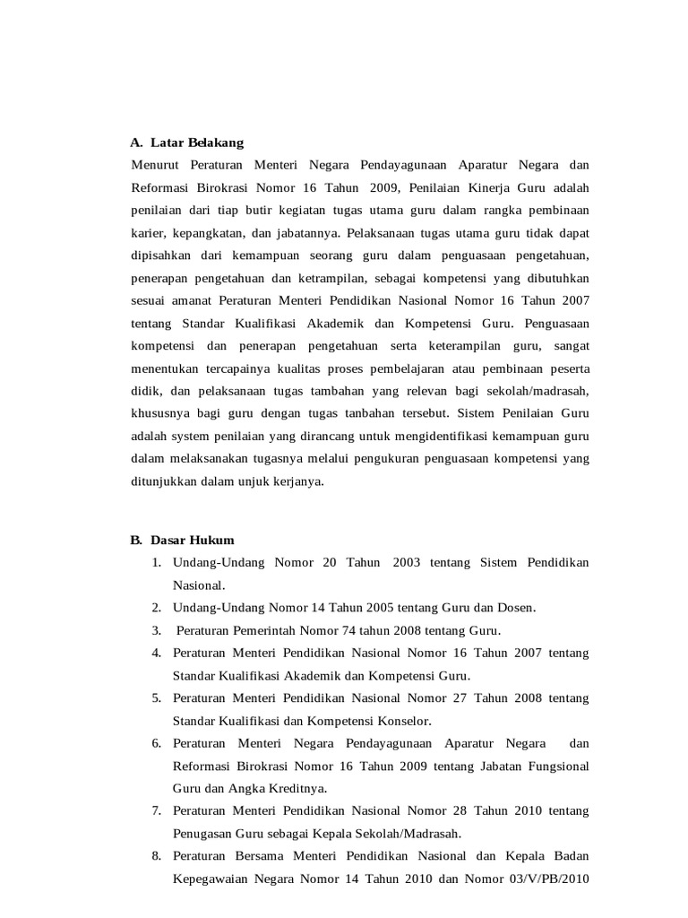 PROGRAM KERJA PKG-dikonversi - 2 | PDF