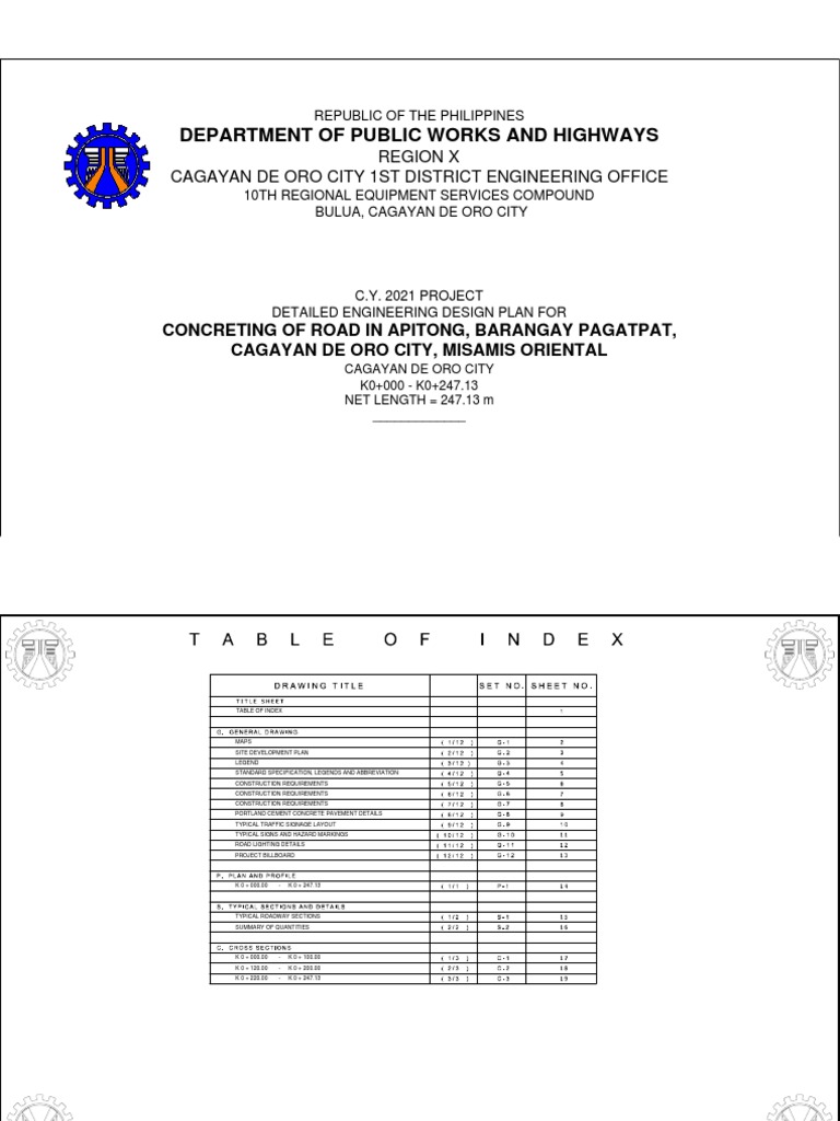 21KH0040 Revised Plan | PDF | Concrete | Road