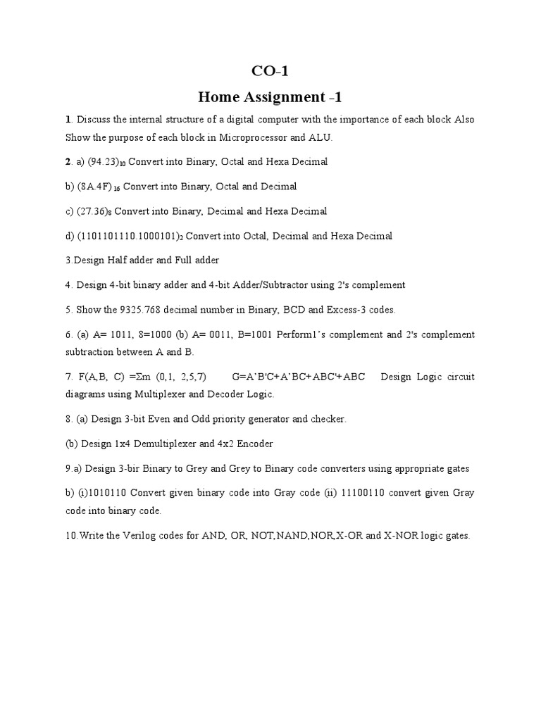 DLP Home Assignment 1 | PDF | Computers