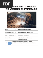 CBLM Smaw Ncii | PDF | Welding | Construction