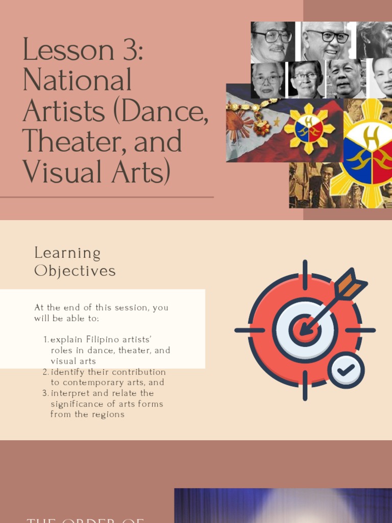 Copy of National Artists (Dance, Theater, and Visual Arts) | PDF ...