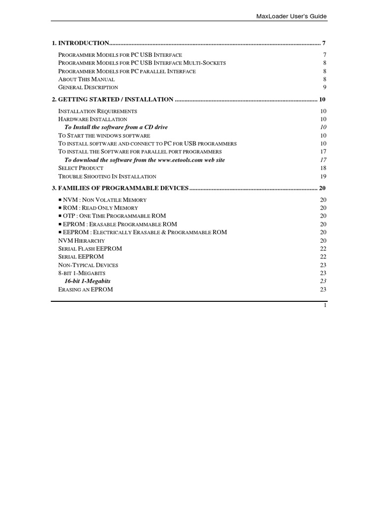 ChipMaX2 User Manual | PDF | Microcontroller | Read Only Memory