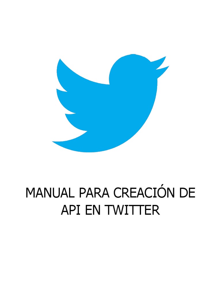 Manual para Creación de Api en Twitter | PDF