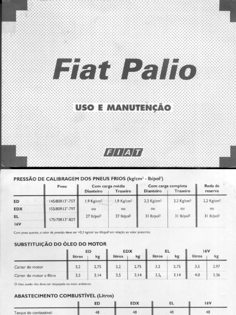 Manual - Palio 1997 Siena | PDF