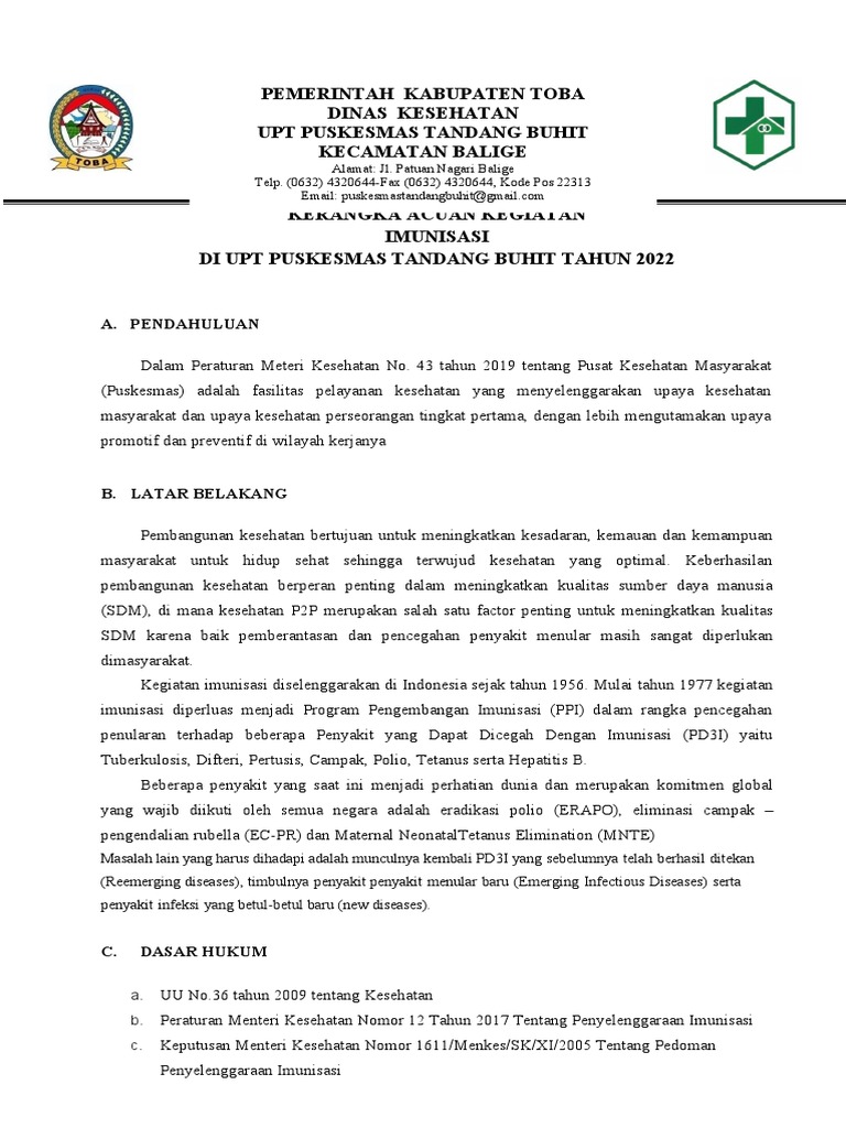 Kak Imunisasi | PDF | Kesehatan Holistik