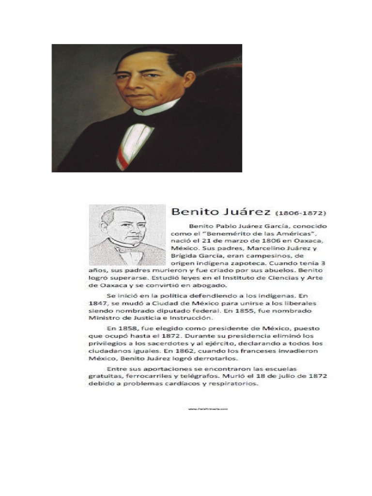 Benito Juarez Pdf