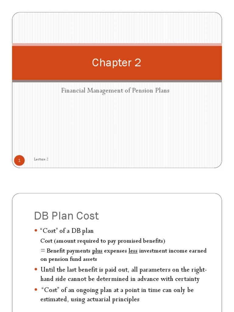 Chapter 2 Slides | PDF | Pension | Actuarial Science Chapter 2 Slides | PDF | Pension | Actuarial Science