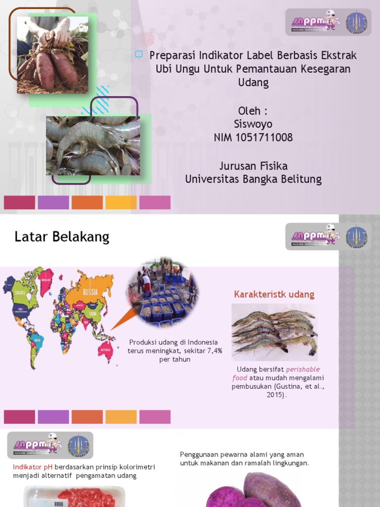Indikator Label dari Ekstrak Ubi Ungu | PDF