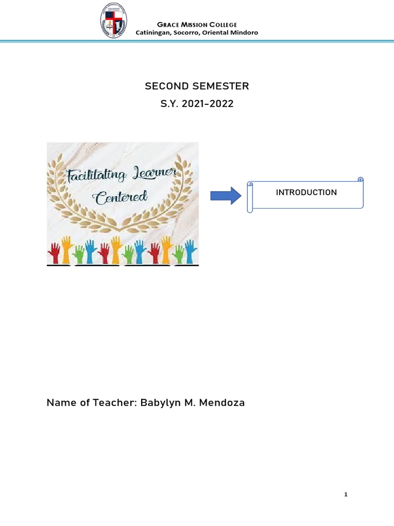Facilitating Module 1 PDF | PDF | Metacognition | Learning