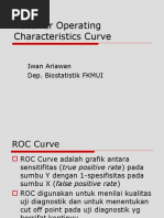 Kurva Roc | PDF | Metode & Bahan Ajar
