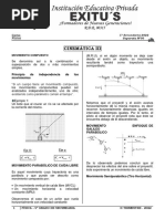 Guía de Ejercicios Lanzamiento de Proyectiles | PDF | Proyectiles | Velocidad