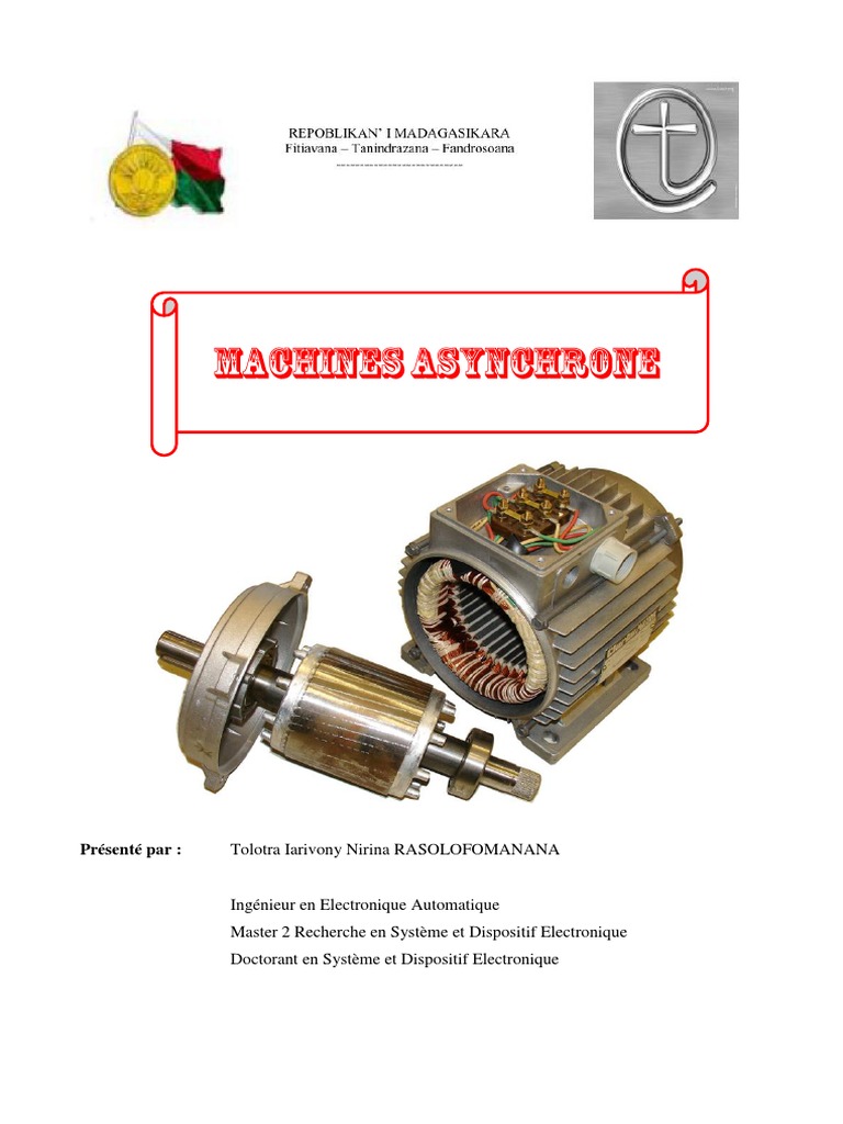 Moteurs Asynchrones : Fonctionnement et Étude | PDF | Puissance ...