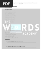 Test Your Reading Skills Malala's Speech | PDF | Grammar | Morphology