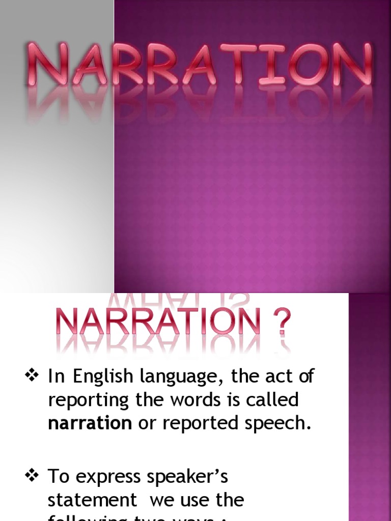 Grammar Narration | PDF | Linguistic Typology | Semantic Units