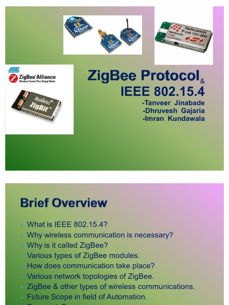 Understanding Zigbee Protocol Basics | PDF | Business | Computers