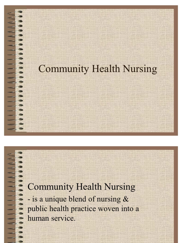 Community Health Nursing