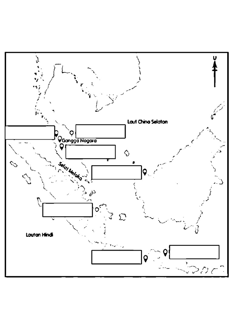 Peta Lokasi Kerajaan Melayu Awal | PDF