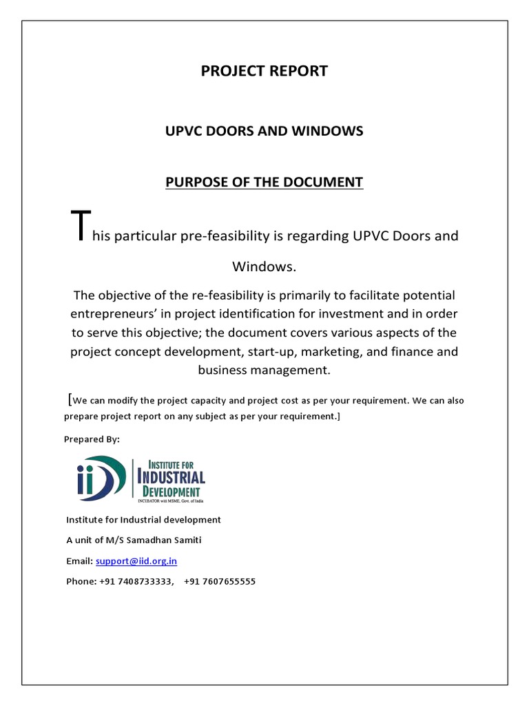Upvc Door and Windows | PDF | Sheet Metal | Extrusion