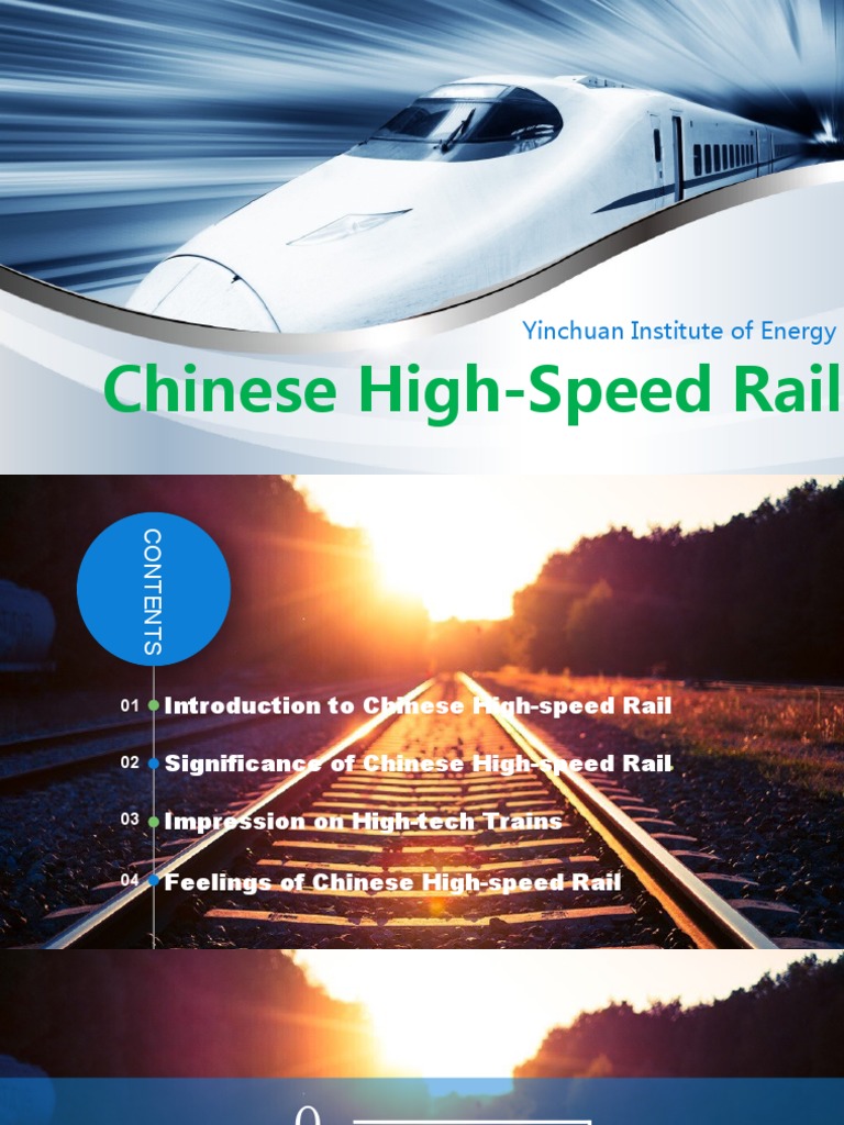 Chinese High-Speed Rail | PDF