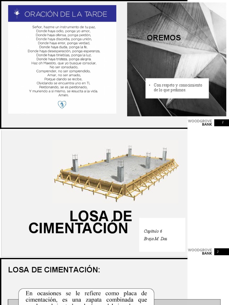 Losas de Cimentación | PDF