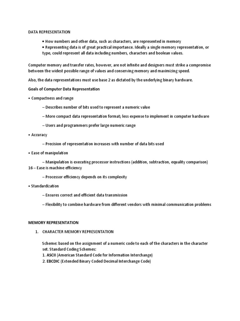 Chapter 1 Part 3 Continuation | PDF | Ebcdic | Computer Architecture