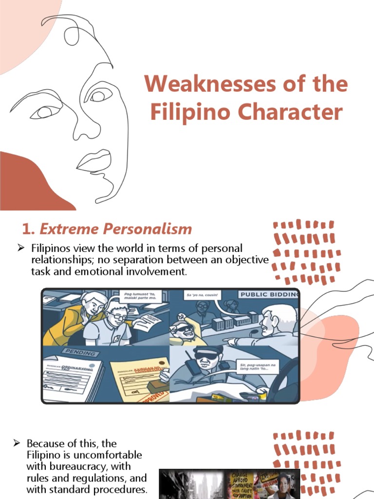 Weaknesses of Filipino Character | PDF | Disciplines | Political Corruption