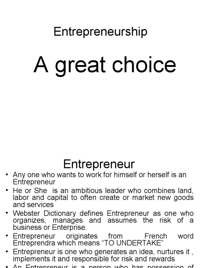 Entrepreneurship Complete | PDF | Entrepreneurship | Venture Capital
