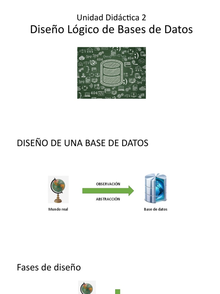 Presentación UD2 GBD - Imprimible | PDF | Bases de datos | Software de gestión de datos