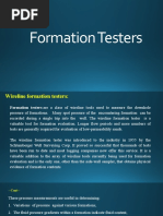 RFT Manual | PDF | Petroleum Reservoir | Pressure