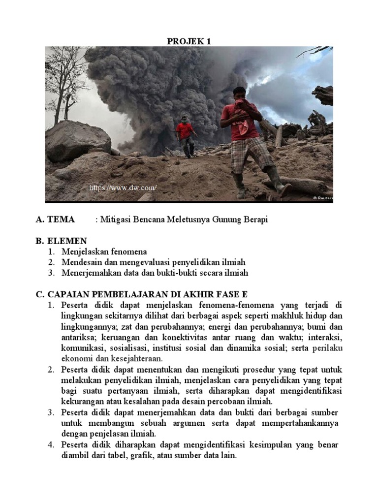 PROJEK 1 Gunung Berapi - Revmas | PDF | Politik | Sains & Matematika