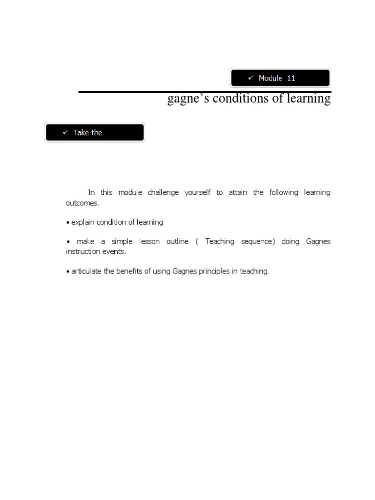 Module 11 Activity | PDF | Learning | Teaching Method