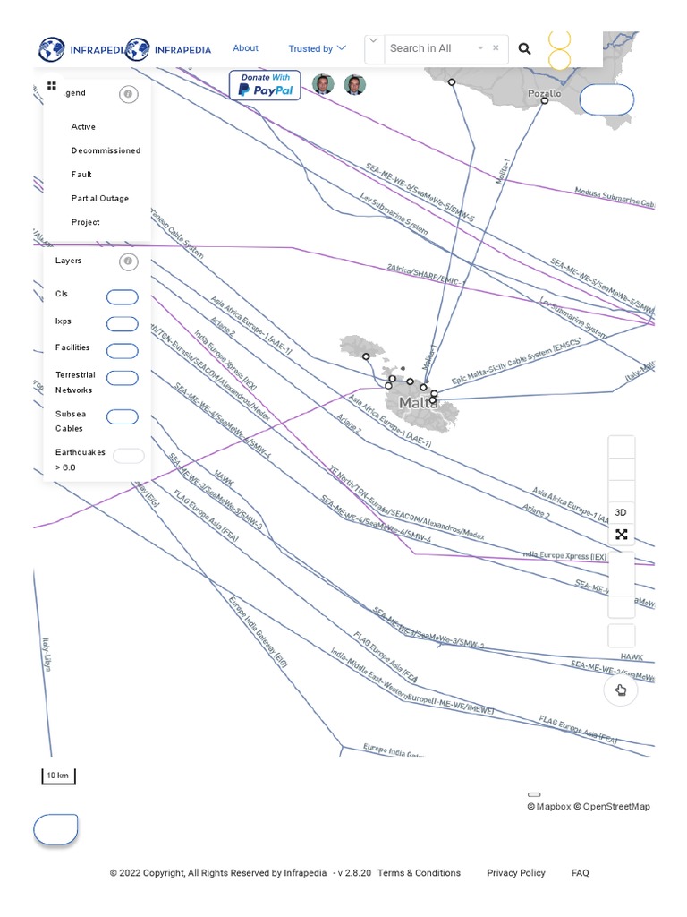 Infrapedia - Global Internet Infrastructure Map | PDF | Technology ...