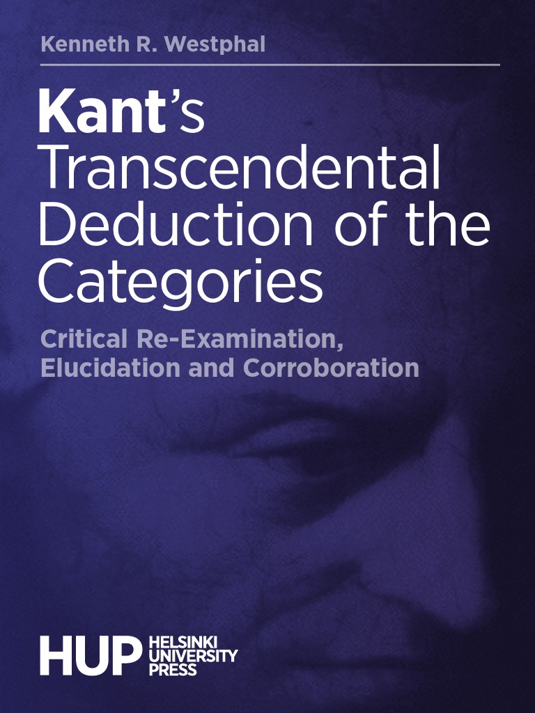 Kants Transcendental Deduction of The Categories | PDF | Immanuel Kant | Critique Of Pure Reason