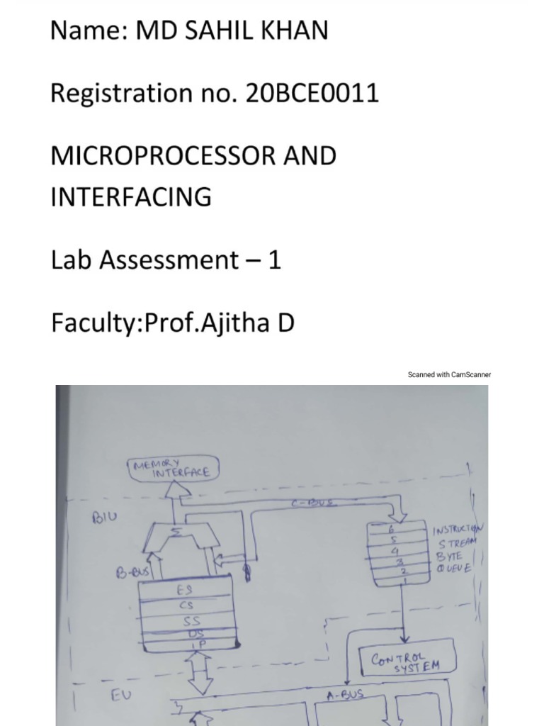 Lab Assessment 1 Microprocessor | PDF Lab Assessment 1 Microprocessor | PDF