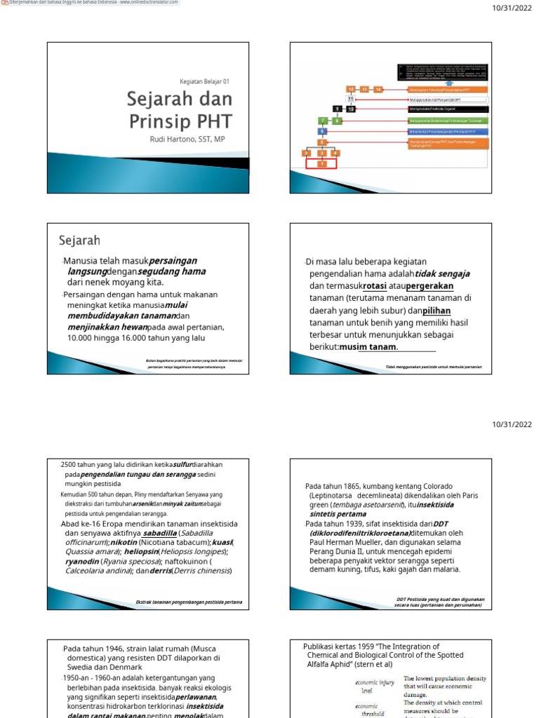 01-Sejarah Dan Konsep PHT - En.id | PDF