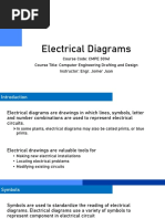 Electrical Drawing Schematic and Layout | PDF | Electrical Wiring | Ac ...