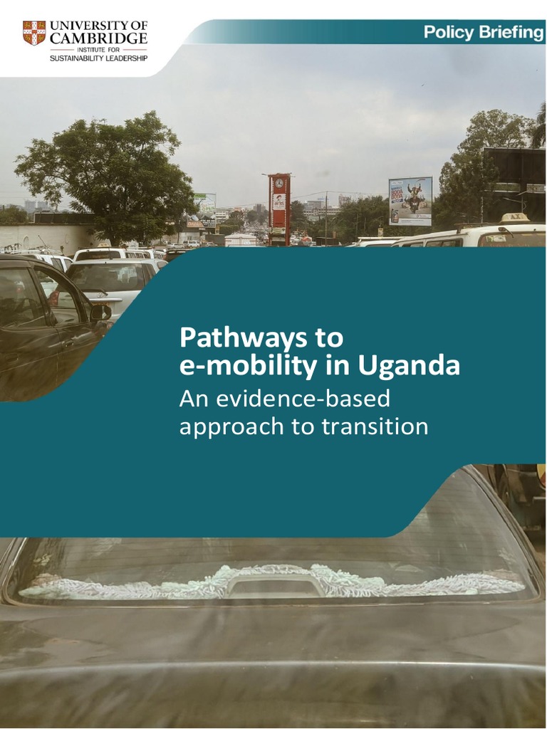 Pathways To E-Mobility Transition in Uganda | PDF | Electric Vehicle ...