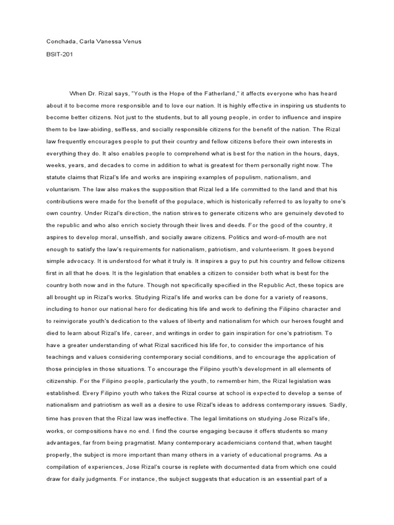 Dr Jose Rizal | PDF | Critical Thinking | Intellectual