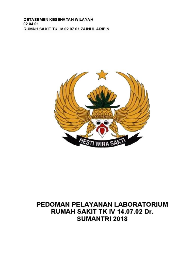 Pedoman Pelayanan Lab Full | PDF