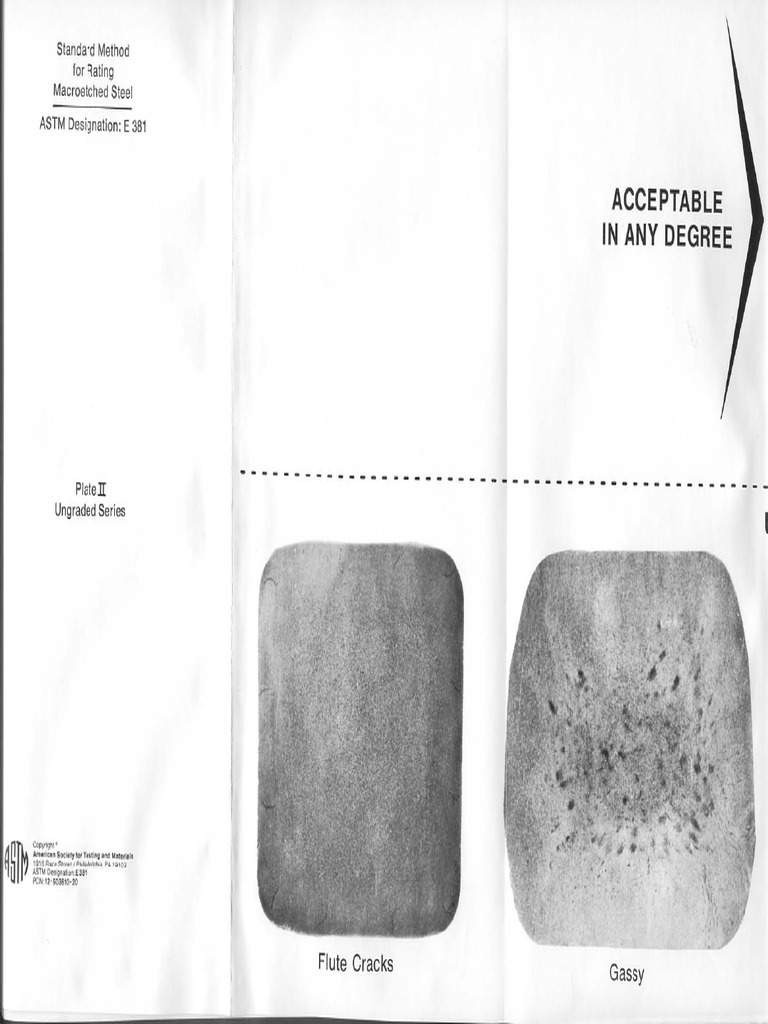 ASTM E381 Plate II | PDF